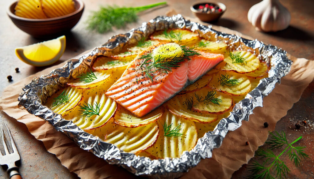 5月病対策に！新じゃがと鮭で腸を整える簡単ホイル焼き | ビジネス成果は脳と腸で決まる｜次世代型メンタル腸活【Heilun】